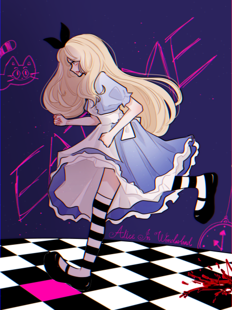 Alice in wonderland - ibisPaint