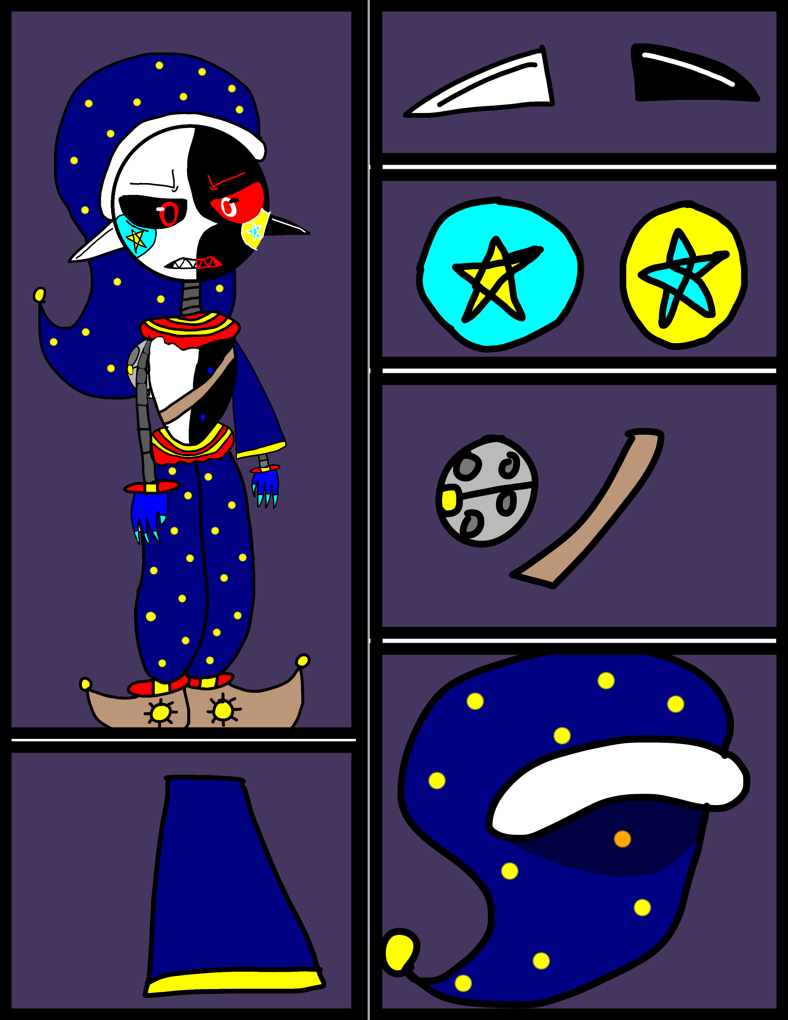 New moon design - ibisPaint