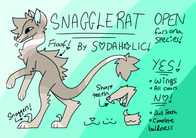 OPEN FURSONA SPECIES!!! - ibisPaint