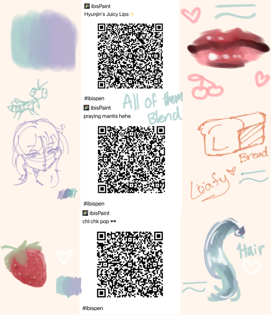 Some brushes I made - ibisPaint