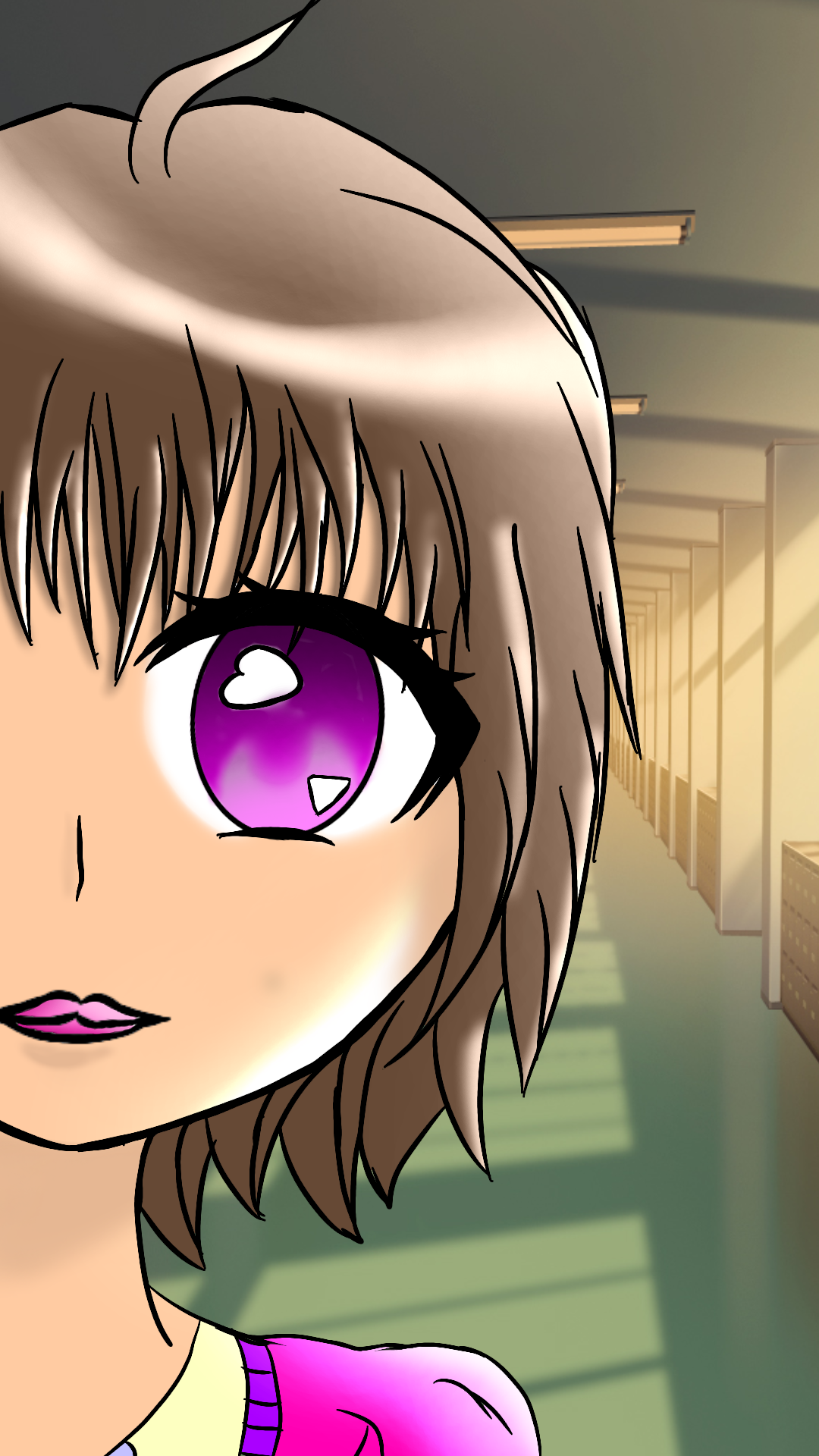 Girl in the school - ibisPaint