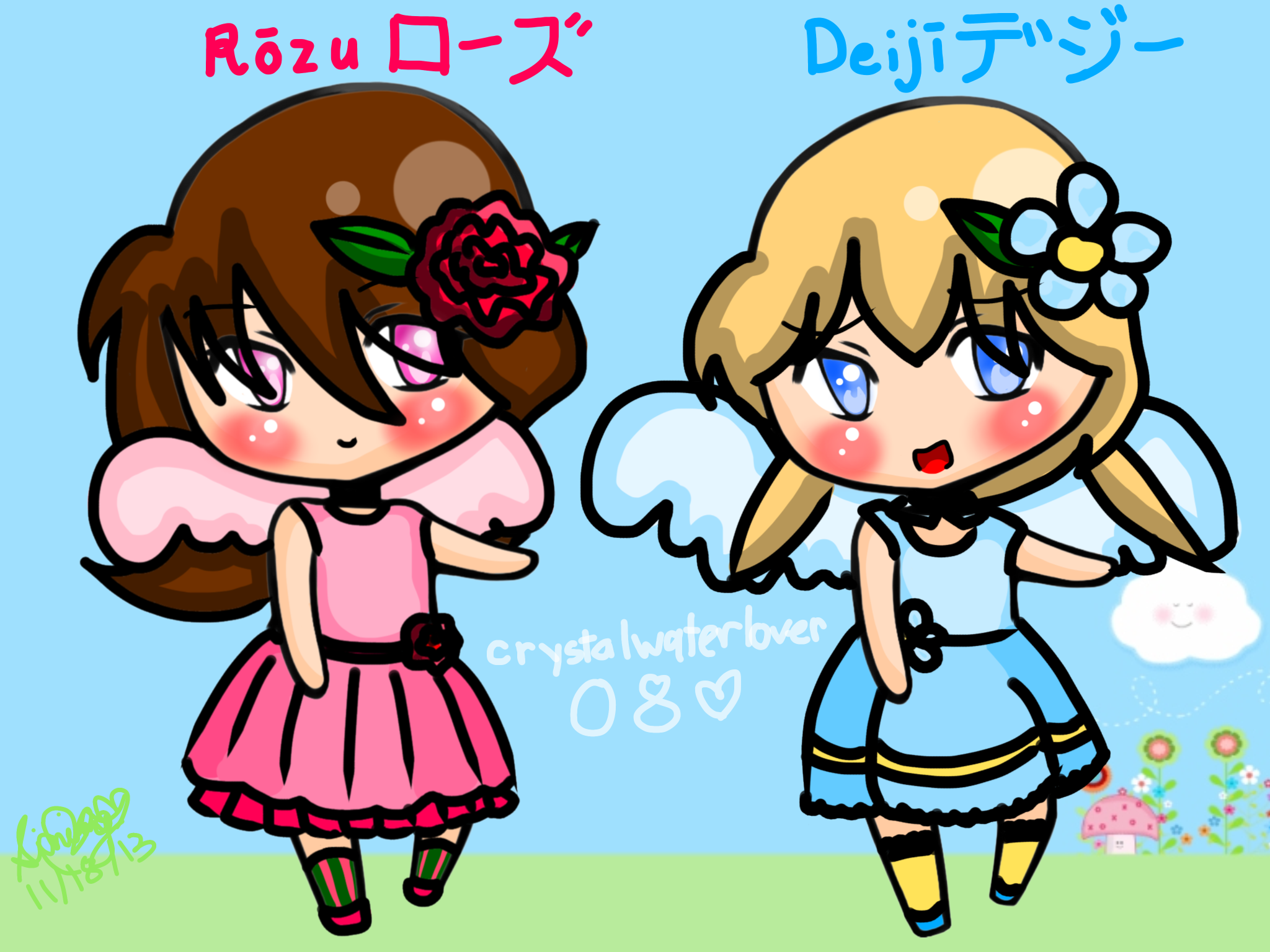 Flower Angels - ibisPaint