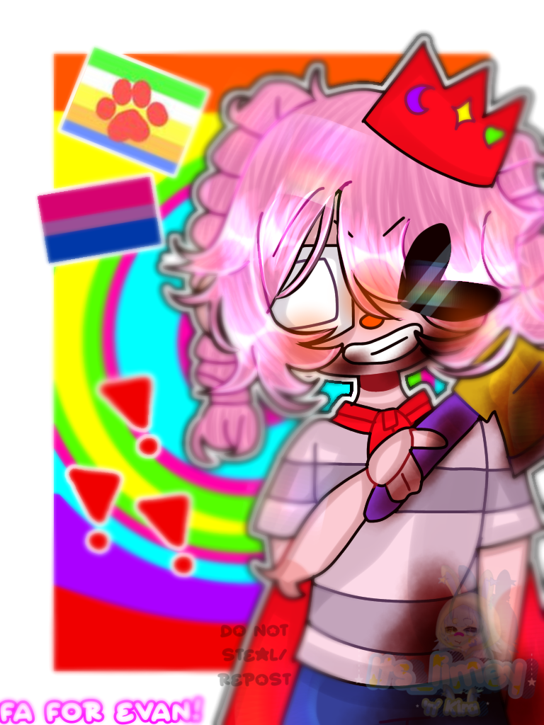 ⚠️TW⚠️•FANART FOR EVAN #5• - ibisPaint