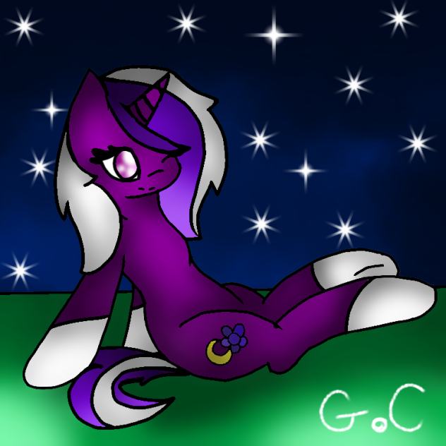 Moon~Flower - ibisPaint