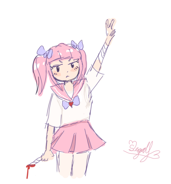 Menhera sketch - ibisPaint