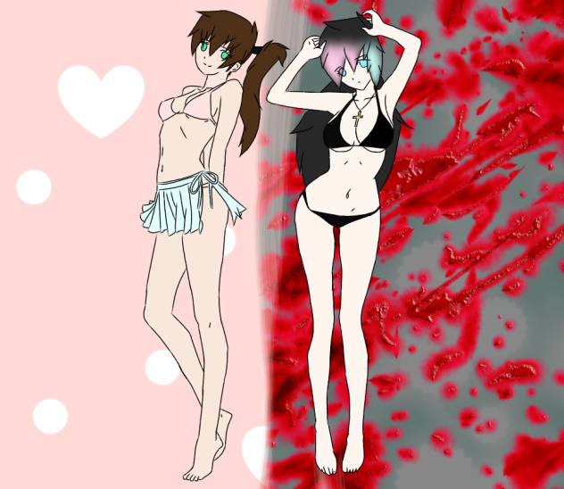 Half and Half - ibisPaint