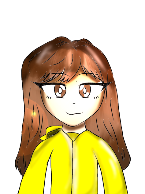 the girl in the raincoat - ibisPaint
