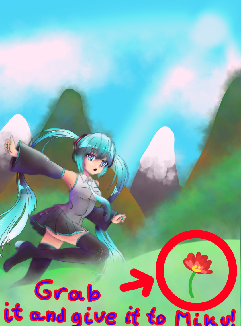 Catch Hatsune Miku! - ibisPaint