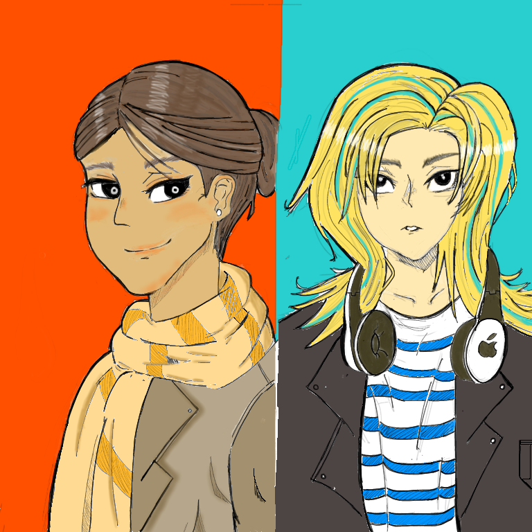 Nita & Jade (Joy) - ibisPaint