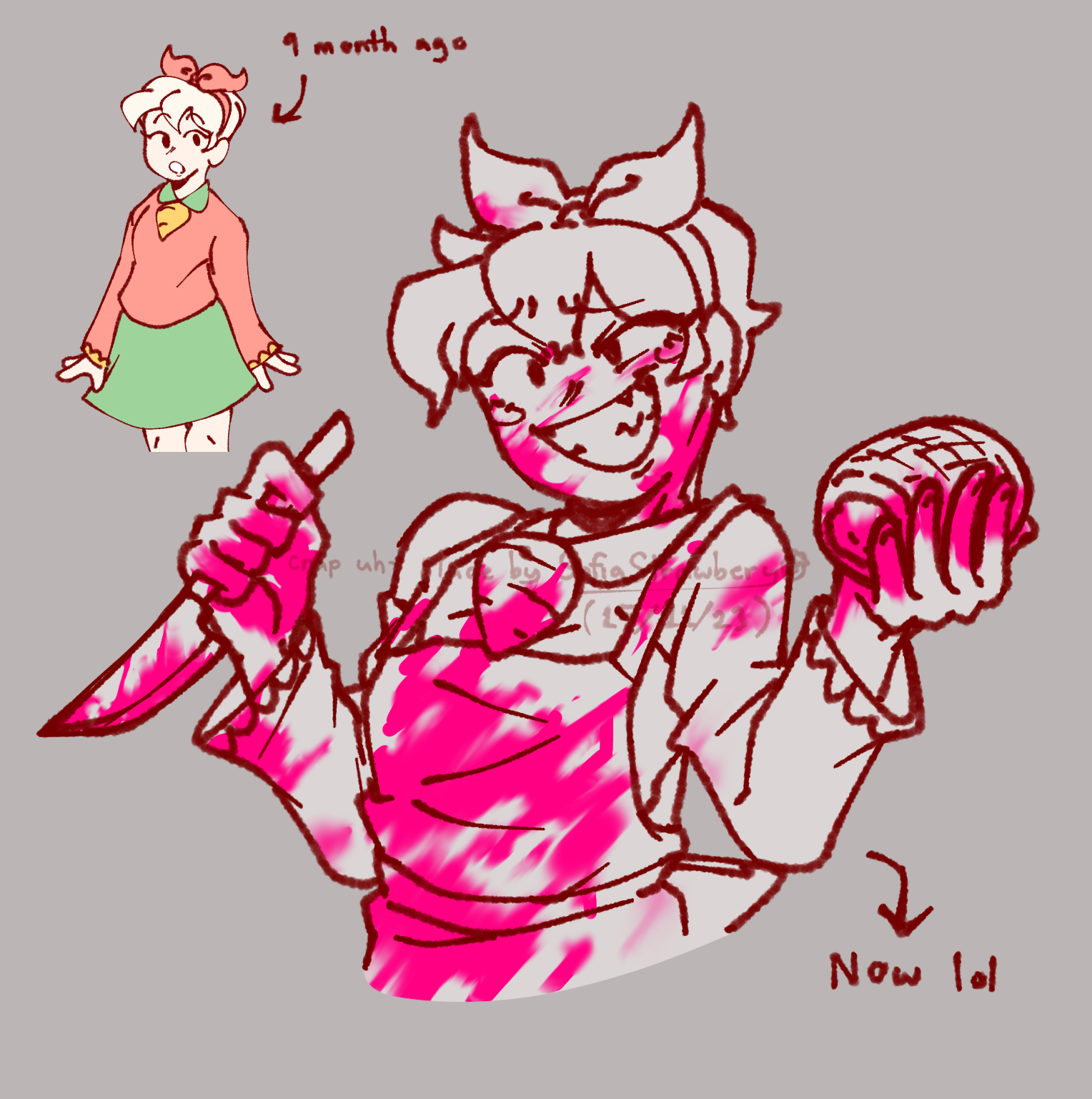 𝐁𝐨𝐧𝐧𝐢𝐞 🤍 (𝐁𝐨𝐧𝐧𝐢𝐞'𝐬 𝐁𝐚𝐤𝐞𝐫𝐲) - ibisPaint