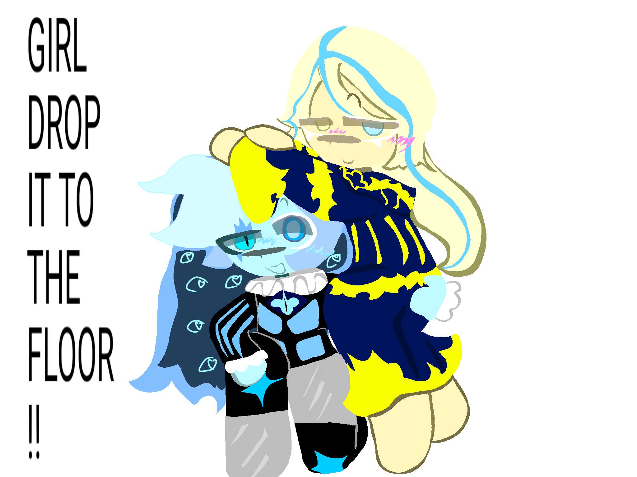 NO HANDS! ft' smc & tr (pvc) - ibisPaint