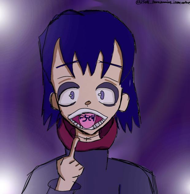 Cursed Technique - ibisPaint