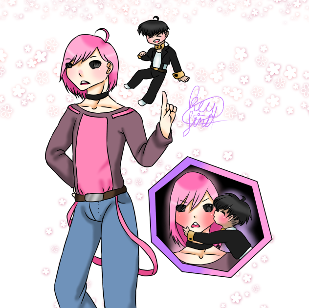 key speedpaint kitten and Weird - ibisPaint