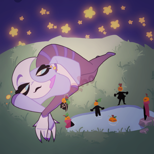 Midnight Swim - ibisPaint