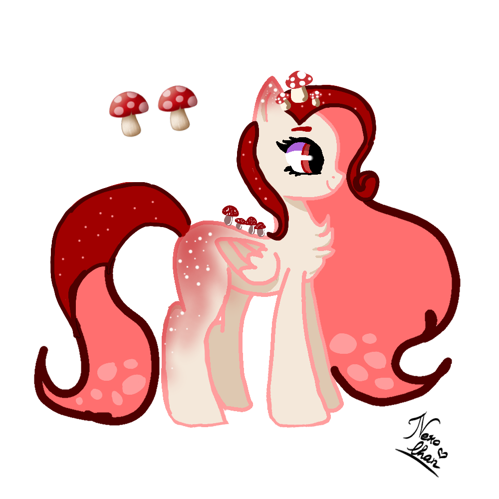 How to draw Mushroom mlp oc pony - ibisPaint
