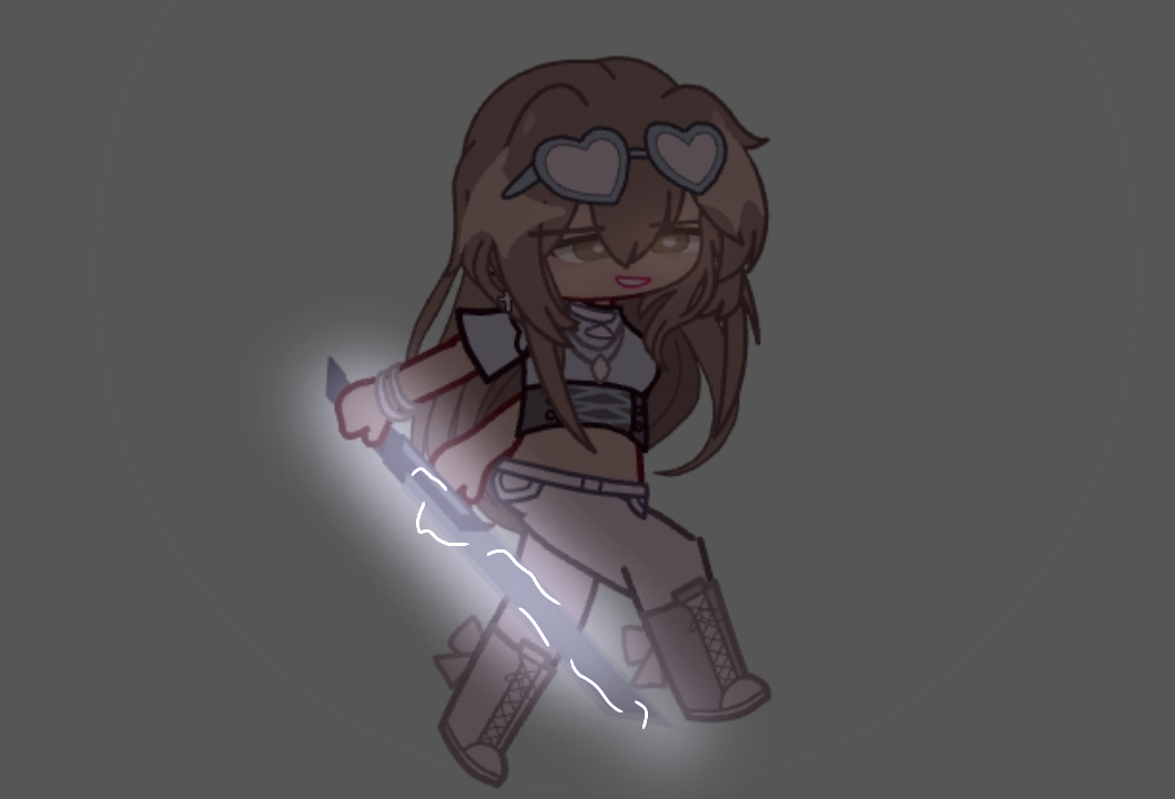 Rozy tries a lightsaber - ibisPaint