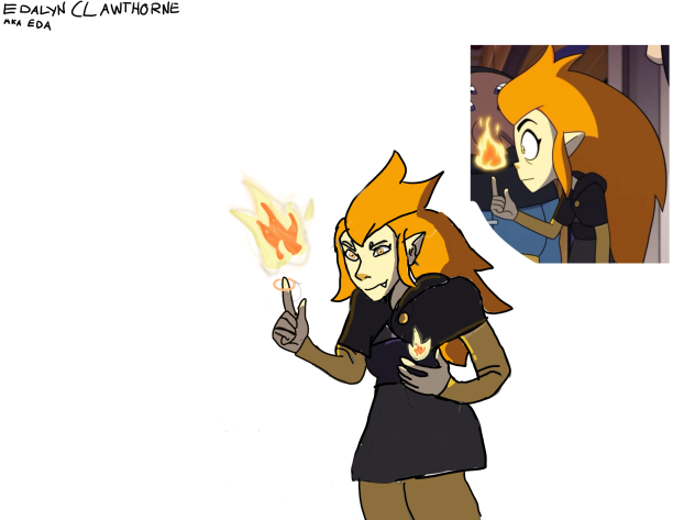 Eda Clawthorne from The Owl House - ibisPaint