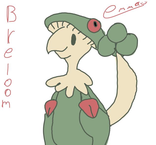 Breloom Pokemon - ibisPaint