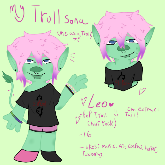 My trollsona - ibisPaint