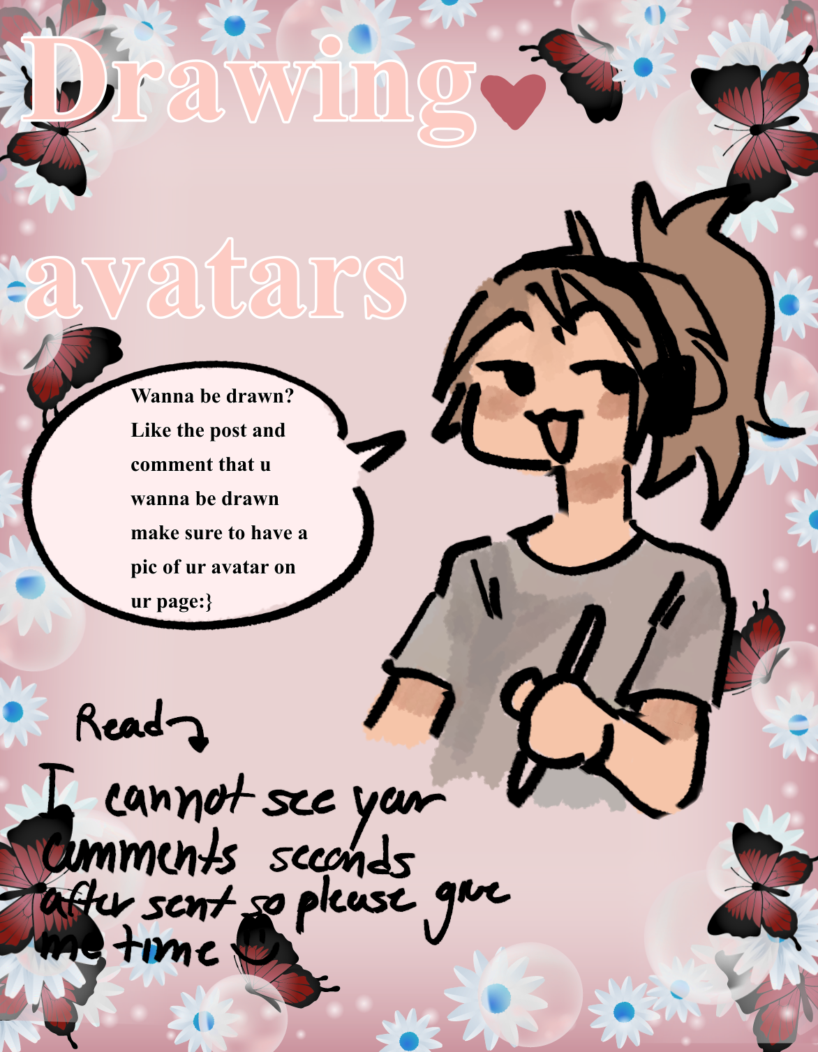 DRAWING AVATARS! - ibisPaint