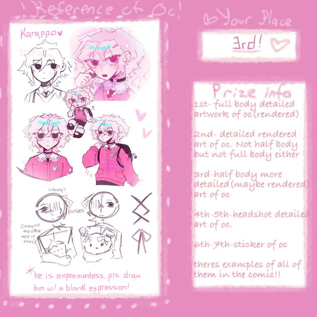 kawa’s dtiys prize sheet!🩷 - ibisPaint