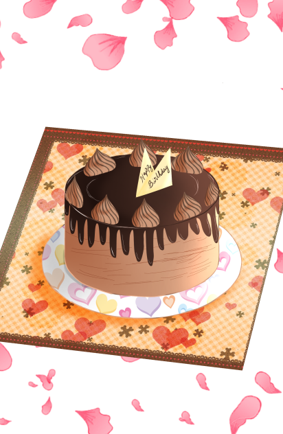 birthday cake - ibisPaint