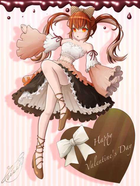 Chocolate Girl - ibisPaint