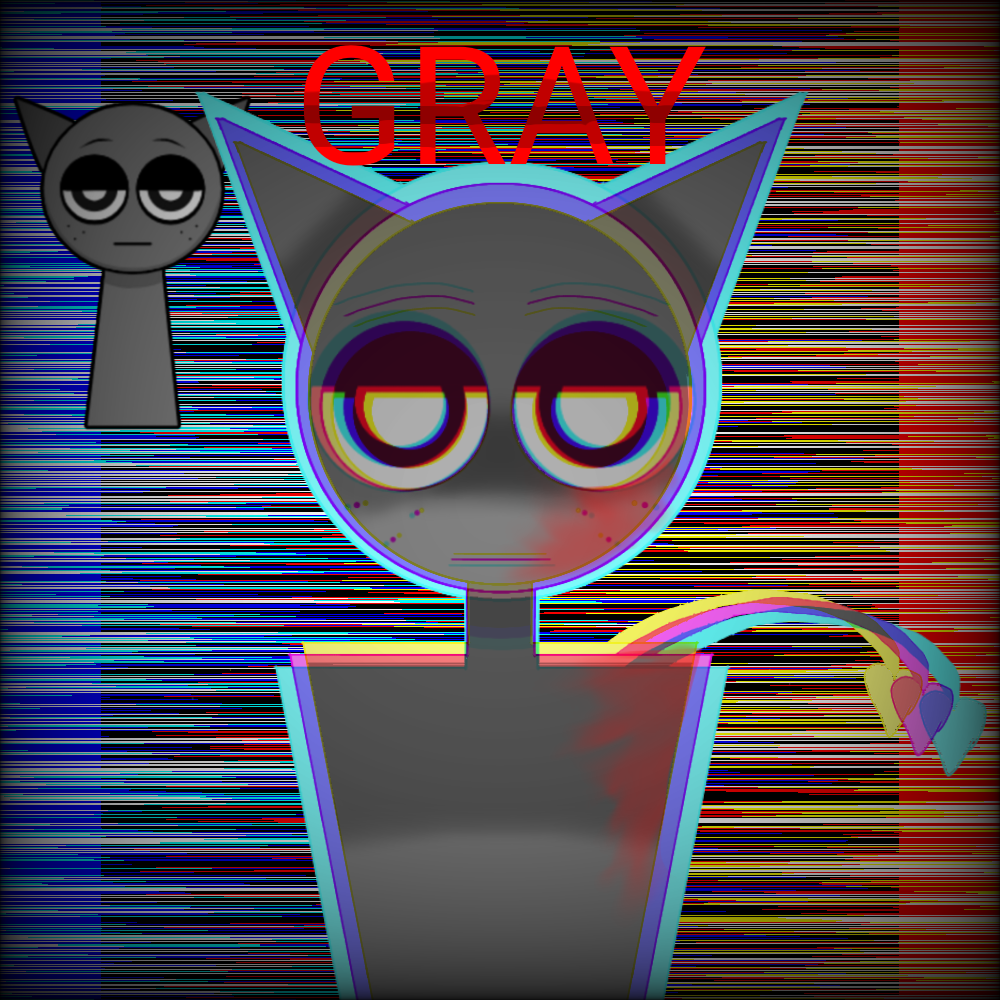 GRAY LAZY - ibisPaint