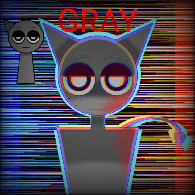 GRAY LAZY - ibisPaint