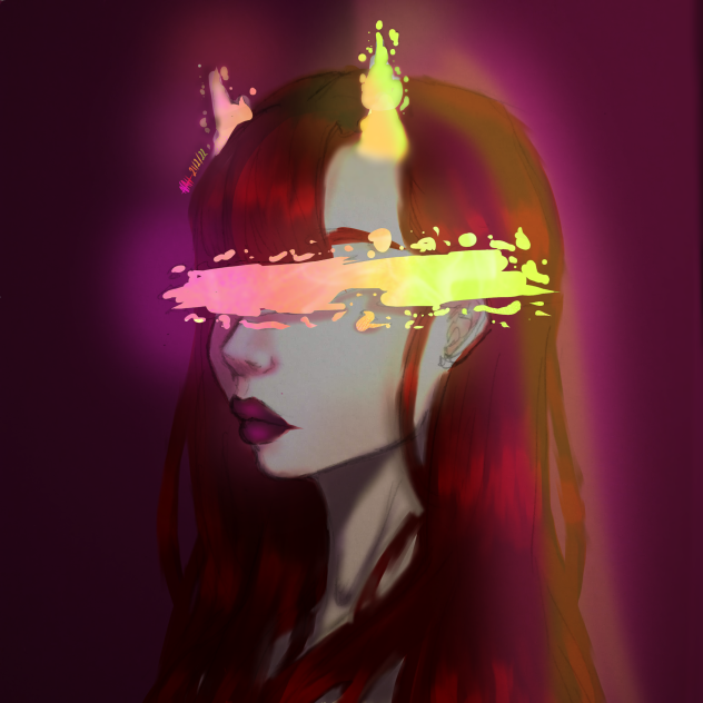 blinded demon - ibisPaint