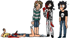 kill and blame - ibisPaint