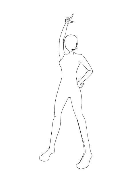 IBM3911 Singer pose 11 - ibisPaint