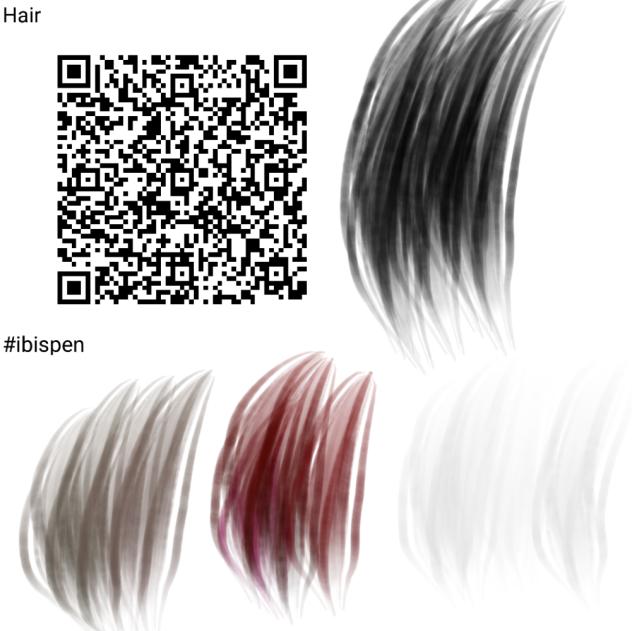 More qr codes & brushes - ibisPaint