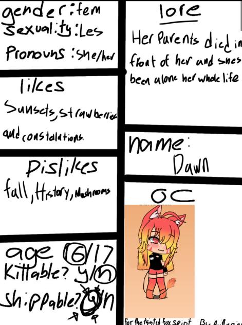 Tainted fox spirit oc - ibisPaint