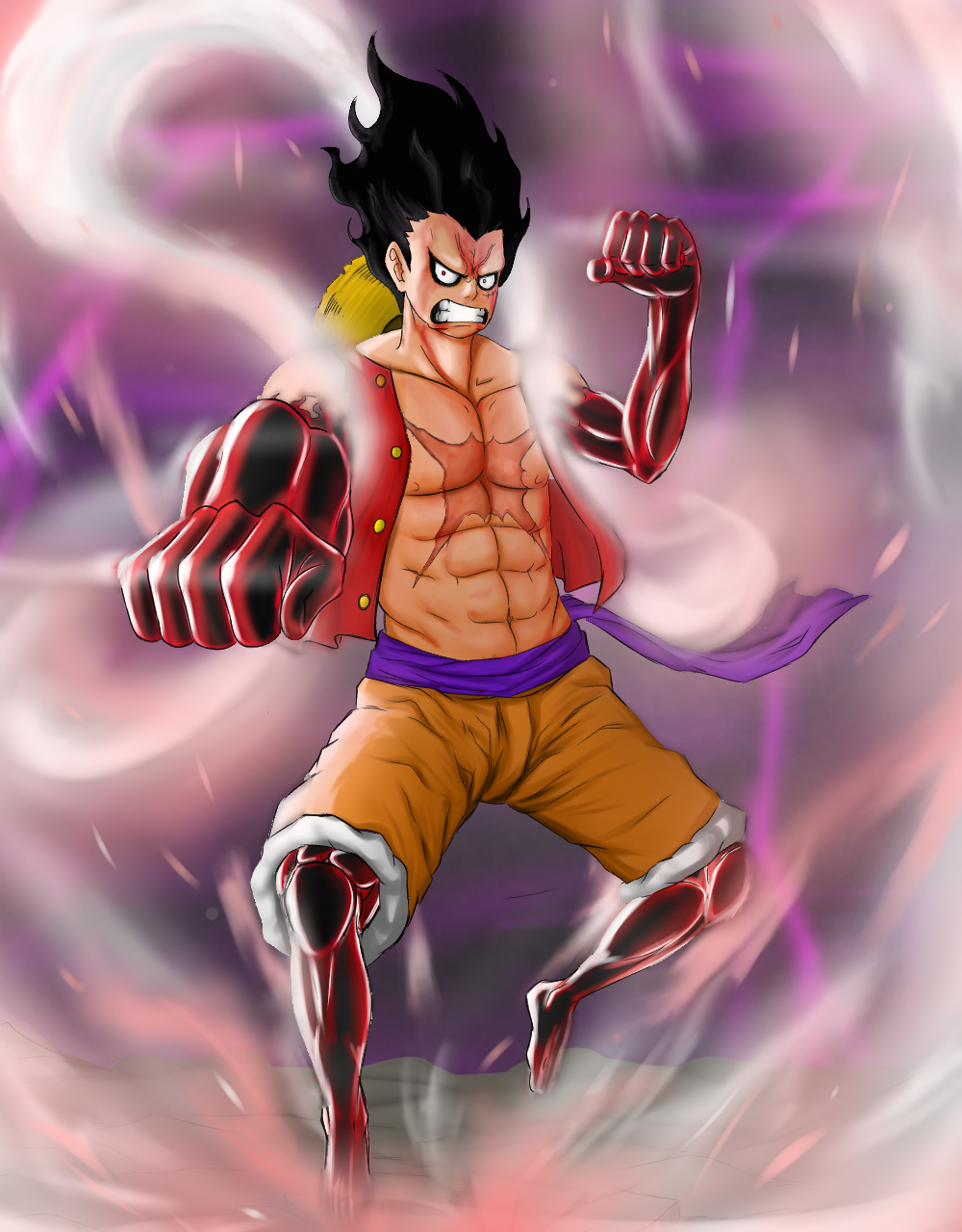 Gear 4 Snake Man (One Piece) - ibisPaint