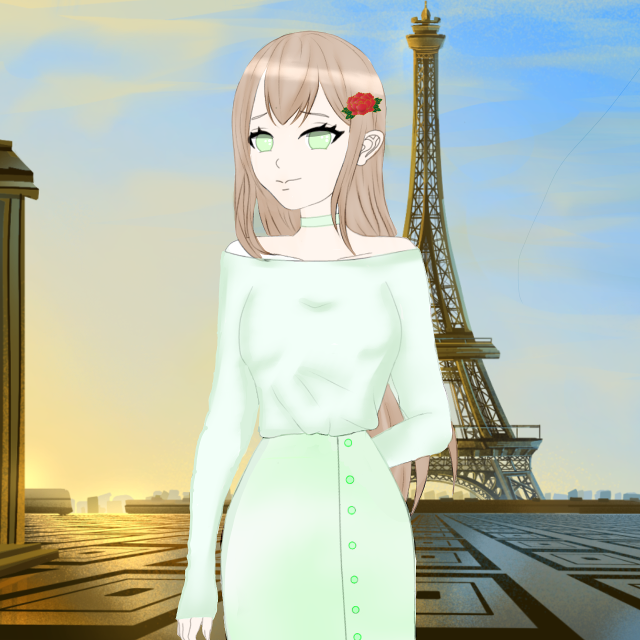 Mrs. Green - ibisPaint