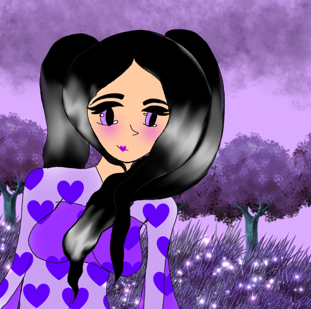 purple aesthetic - ibisPaint
