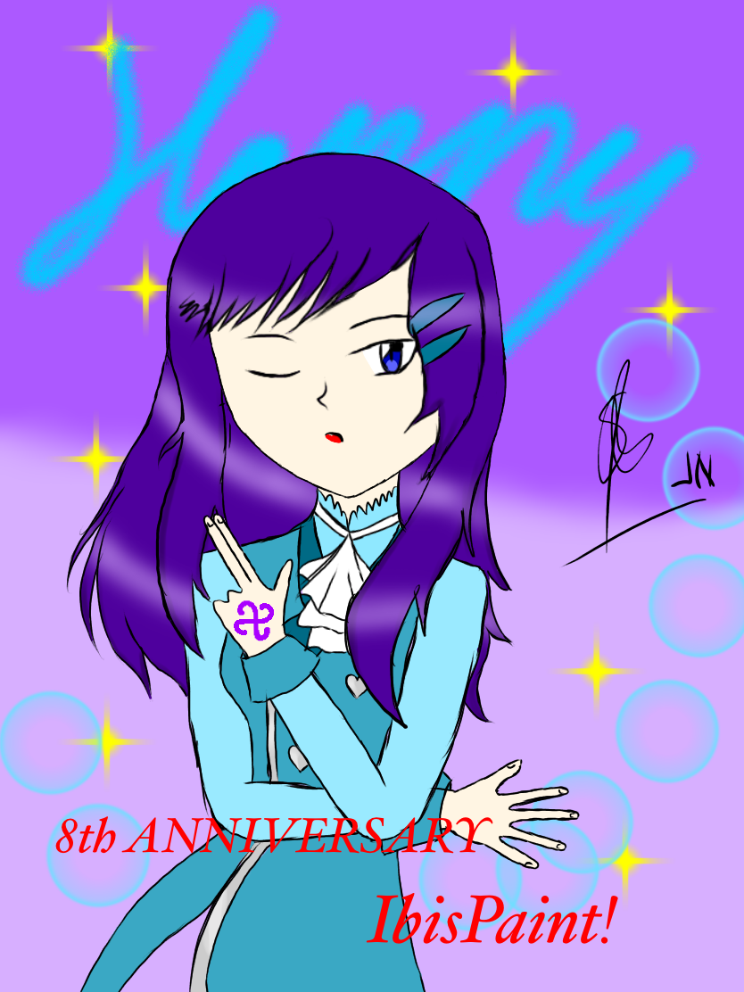 HAPPY 8th ANNIVERSARY - ibisPaint