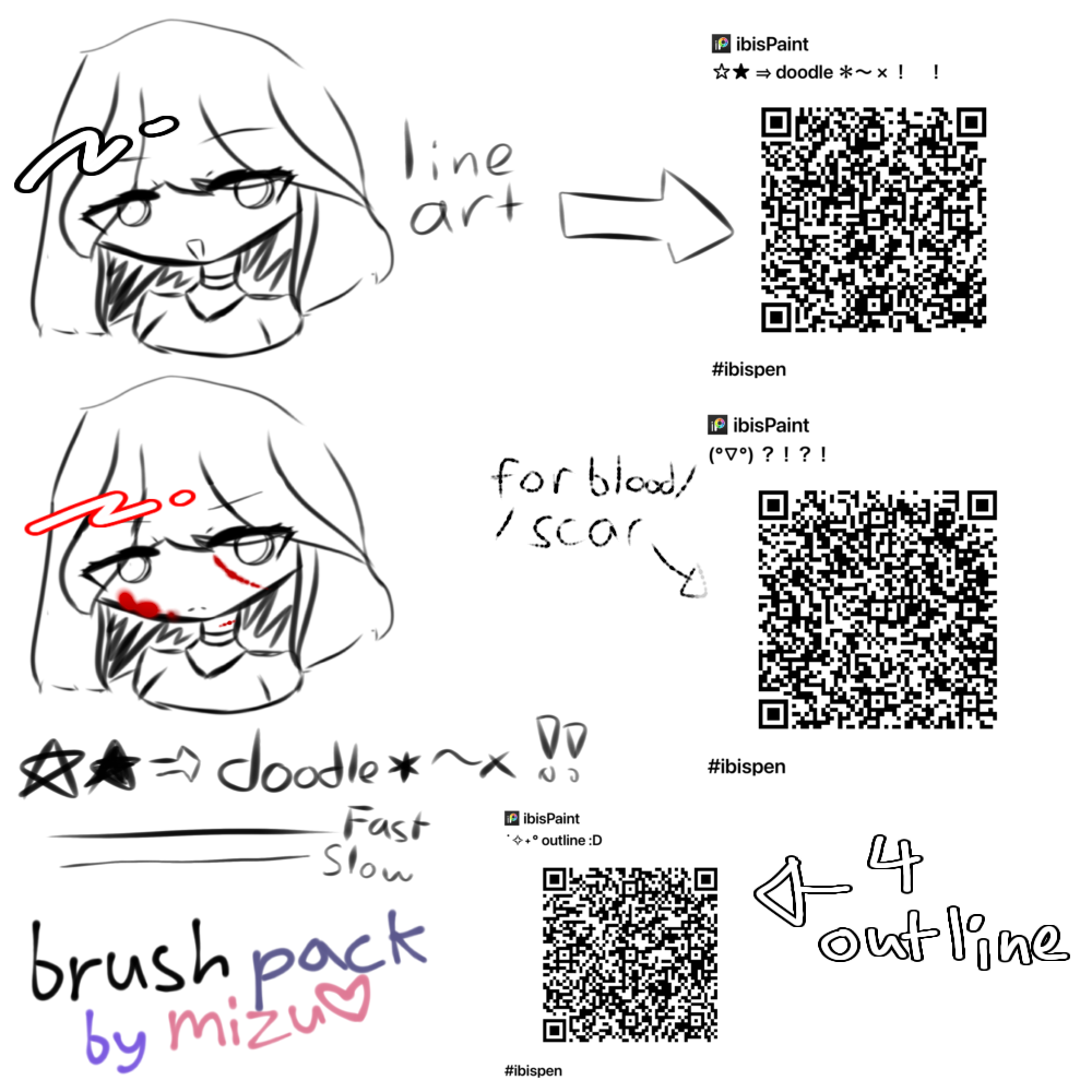 my brush pack ! ! - ibisPaint