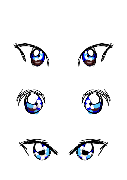 Dessin d' œil - ibisPaint