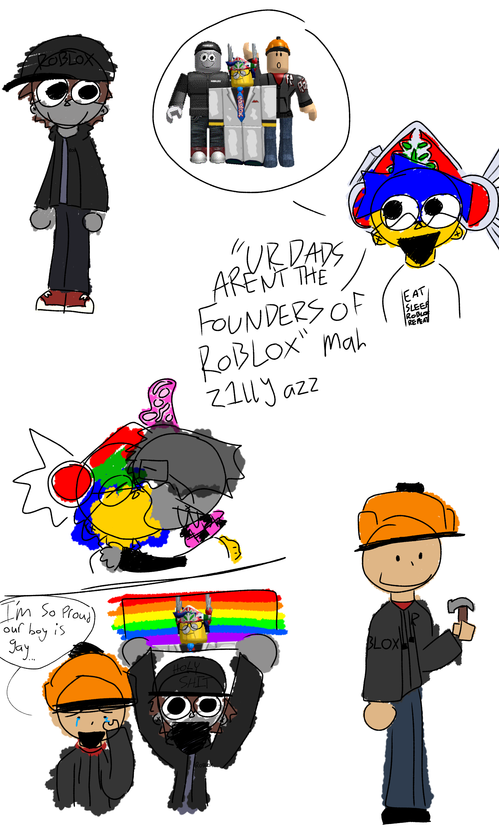 roblox basics + texturemans basics stuff - ibisPaint