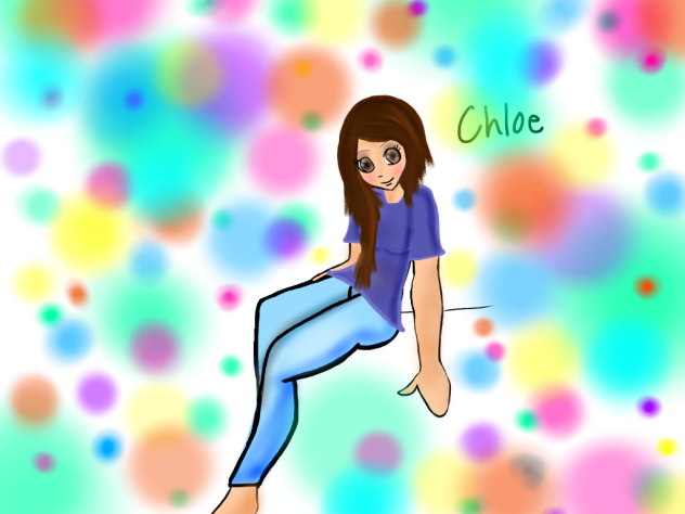 anime girl. [speed art] - ibisPaint