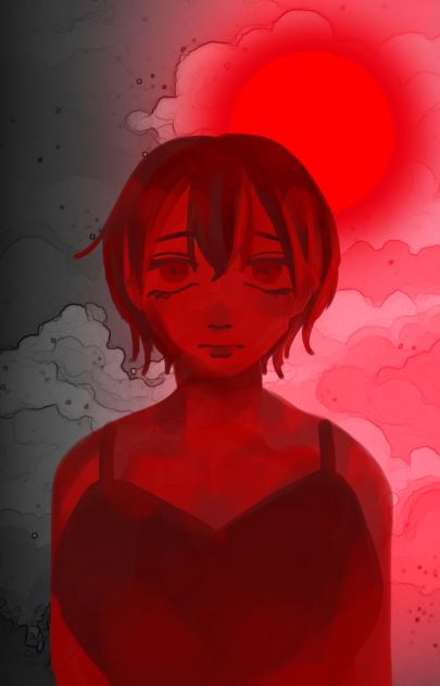 blood moon - ibisPaint