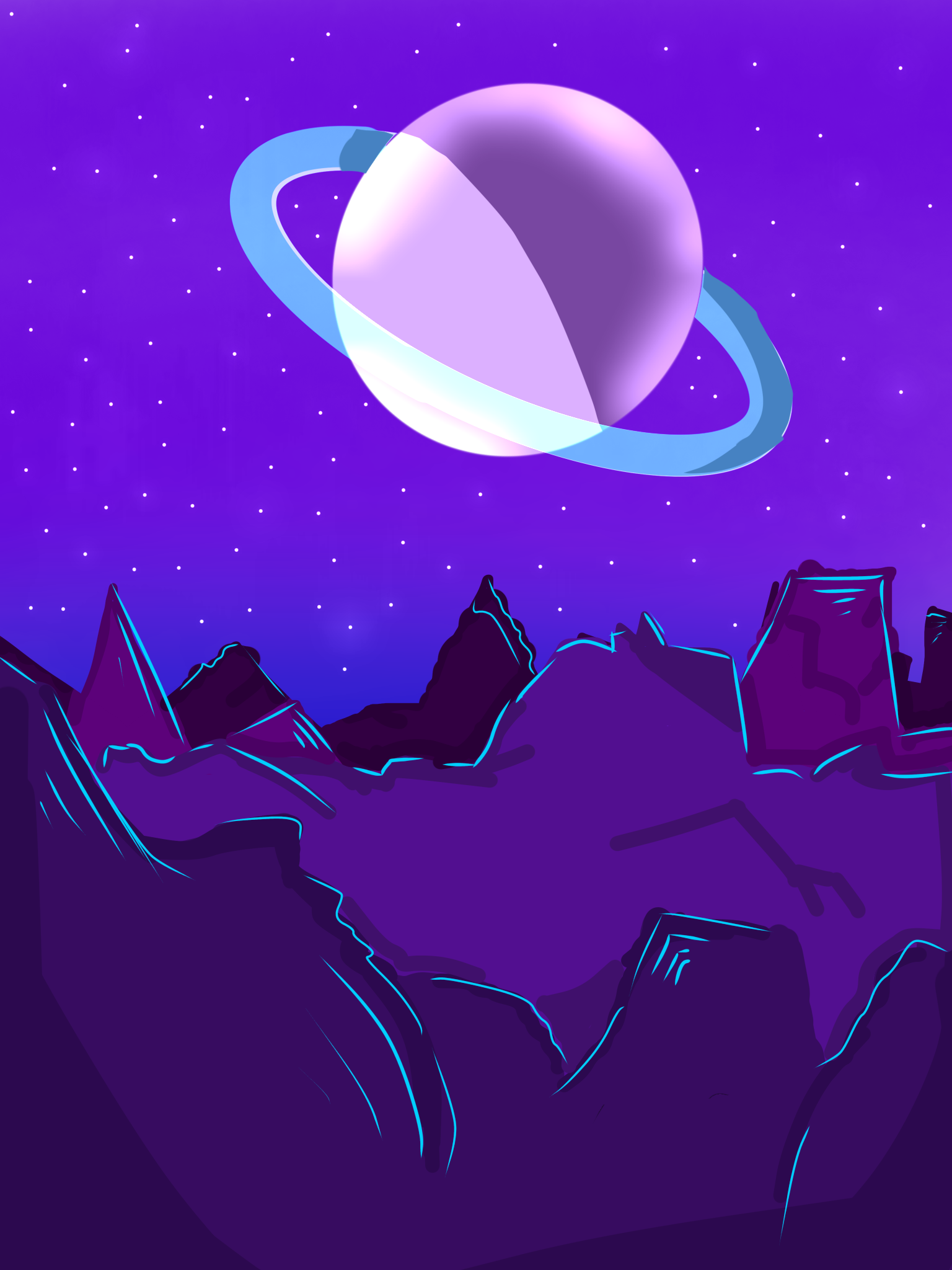 Sci-Fi Planet - ibisPaint