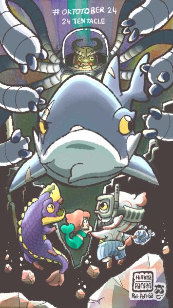 Himmapanians - Oktotober24 - 24 Tentacle - ibisPaint