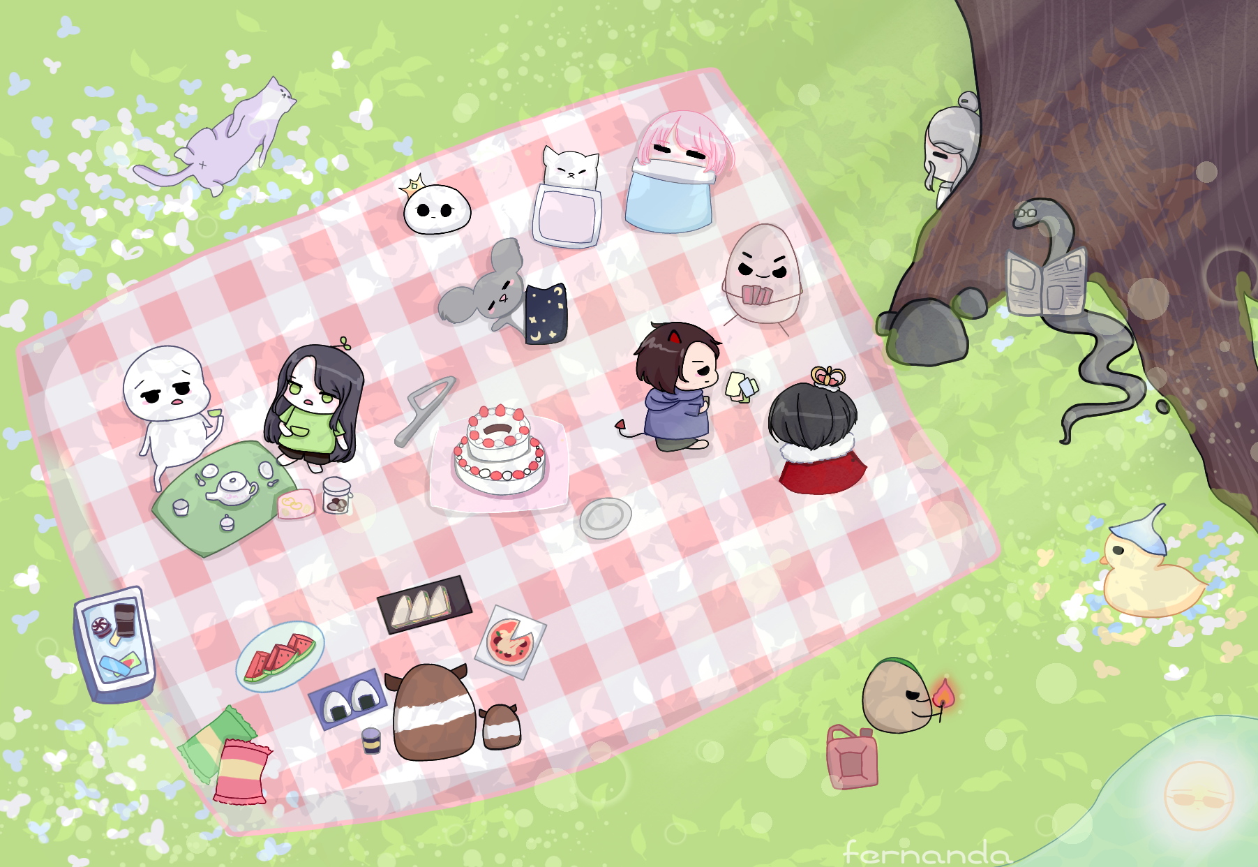 harvest town discord picnic - ibisPaint