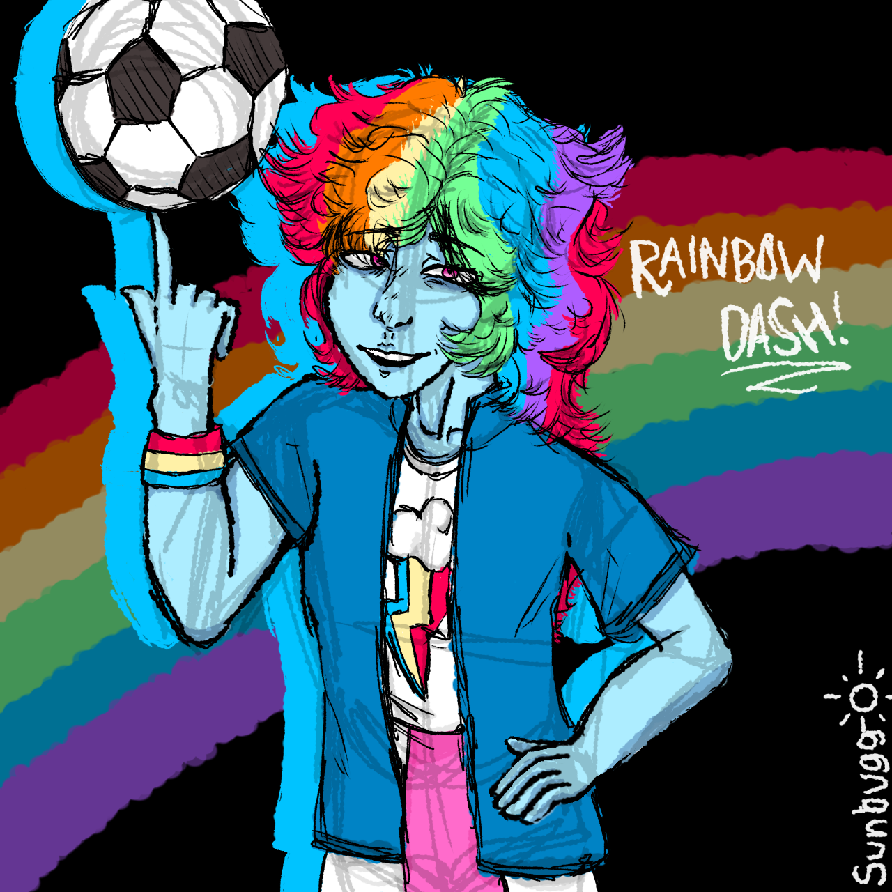 rainbow dash!! (mlp eg) - ibisPaint