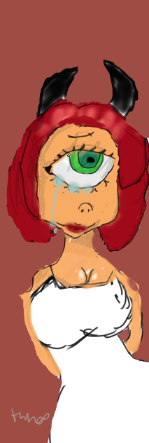 Crying demon - ibisPaint