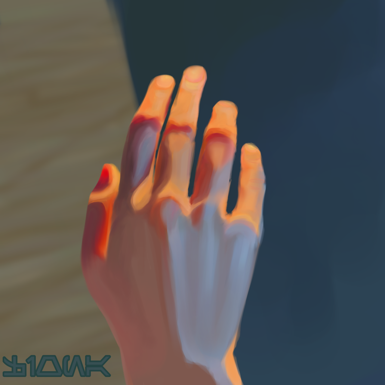 Lighting study 🤚 - ibisPaint