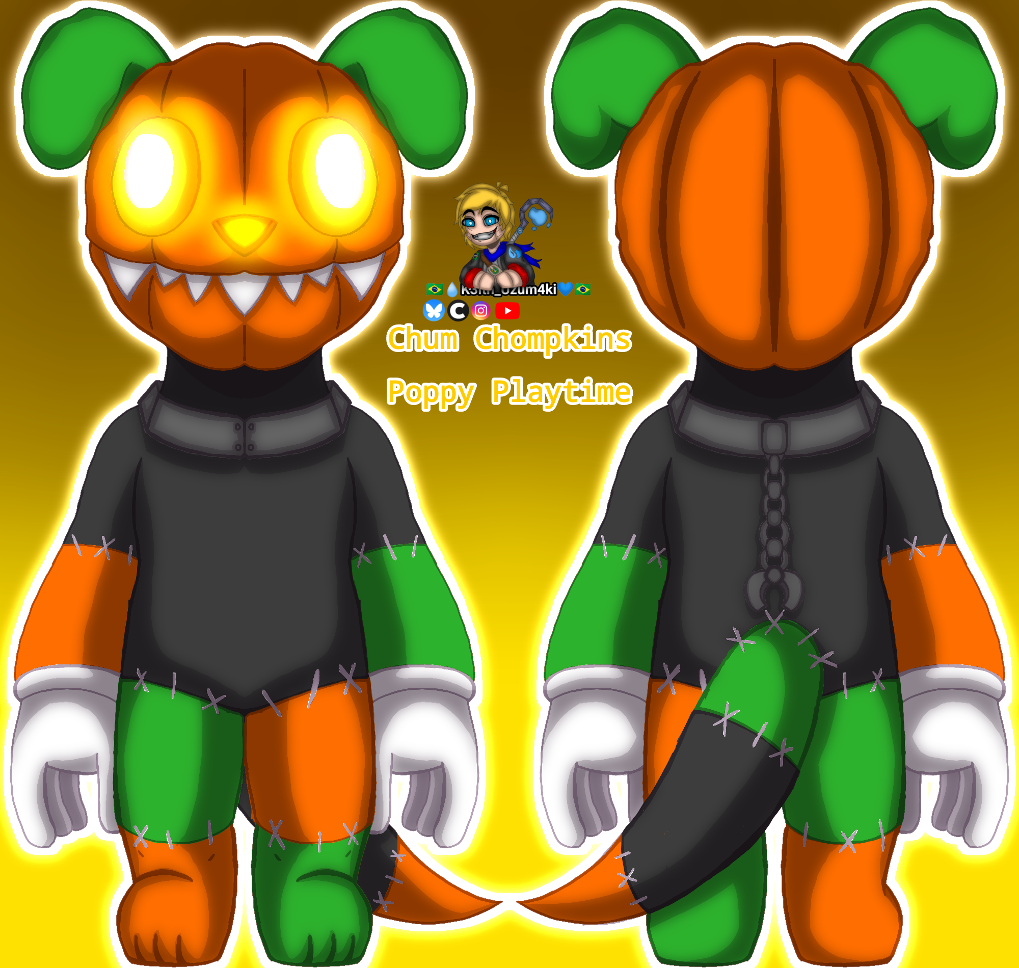 Chum Chompkins - Poppy Playtime - ibisPaint